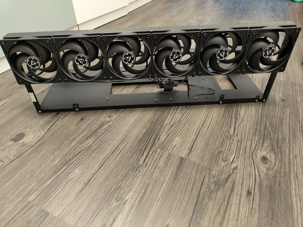 Mining Frame 10 GPU Open Air inkl. Lüfter GPU Mining Rahmen | Kaufen ...