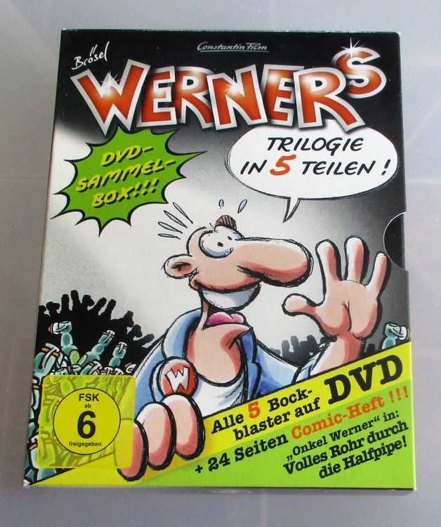WERNER - Comic-Box 5-DVD Brösel (Gebraucht) in Lichtensteig für CHF 15 – mit Lieferung auf ...