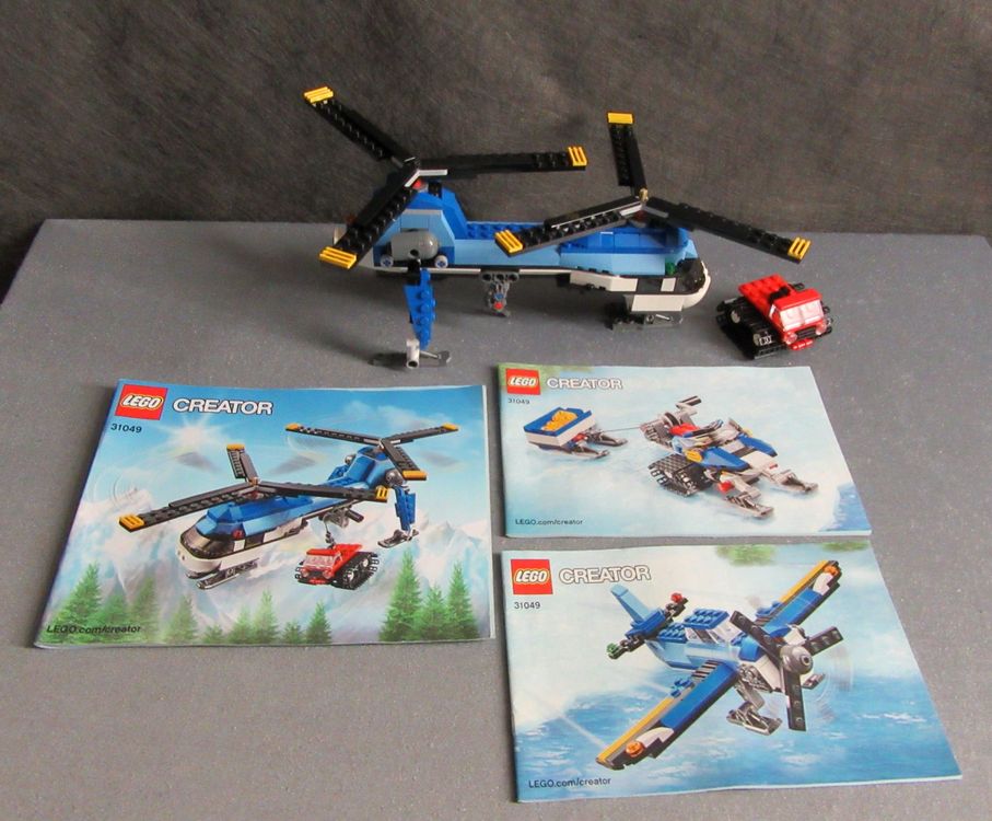 Lego Creator 31049 / Doppelrotor-Hubschrauber / 3-in-1 | Kaufen auf Ricardo