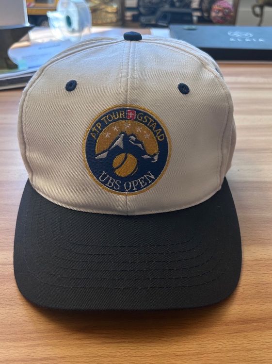 Vintage ATP Tour Gstaad Cap UBS Open Mütze Cap | Kaufen auf Ricardo