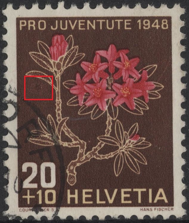 20 Rp. Rostblättrige Alpenrose mit ABART (Gebraucht) in Eglisau für CHF 6 – mit Lieferung auf ...