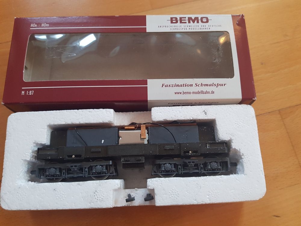 Bemo-Chassis Ge 4/4 I komplett mit 3-pol-Motor HOm (Gebraucht) in ...