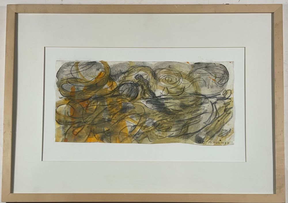 Peter Roesch (1950) Mischtechnik (Gebraucht) in Root für CHF 345 – mit ...