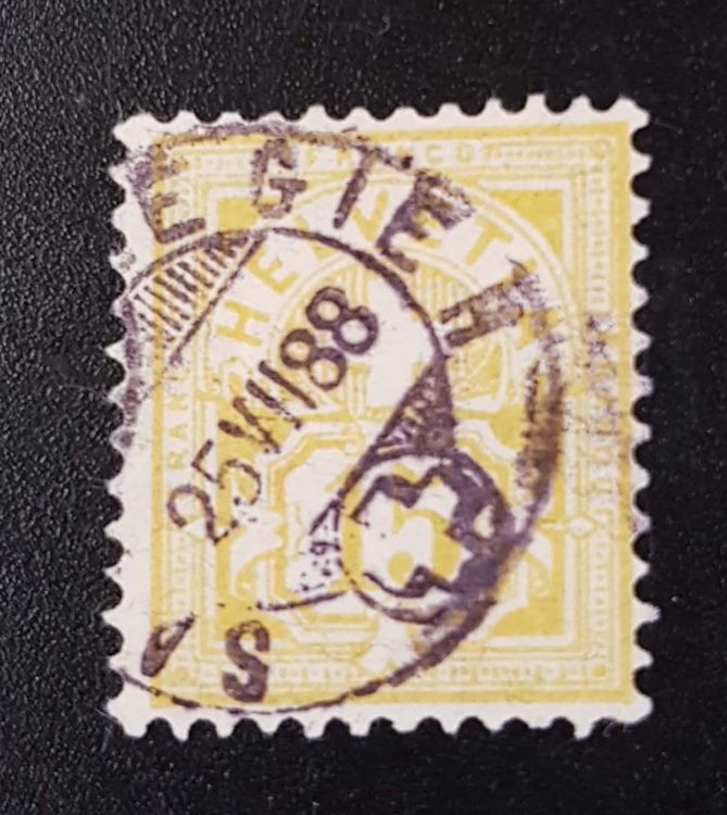 Ziffer 63A Saignelegier Kat 50.-- (Gebraucht) in Buttikon SZ für CHF 5 ...