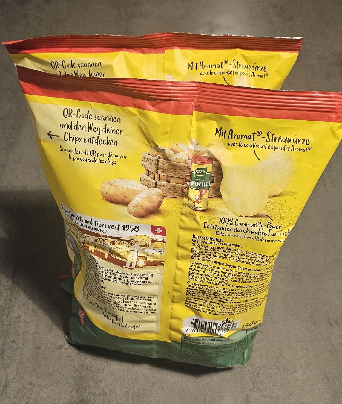 Zweifel Aromat – FAN EDITION 2025 | lot de 2 paquets (Neu und ...