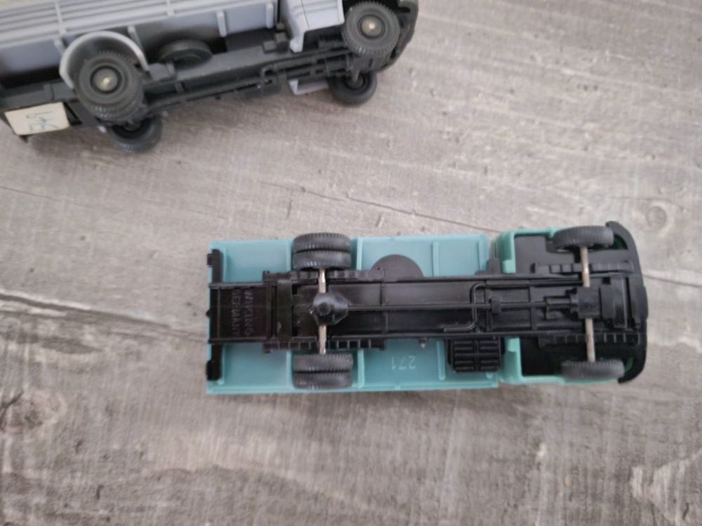 Wiking MB Set mit 3 Pritschen LKW's Nr. 271, schön (Gebraucht) in ...