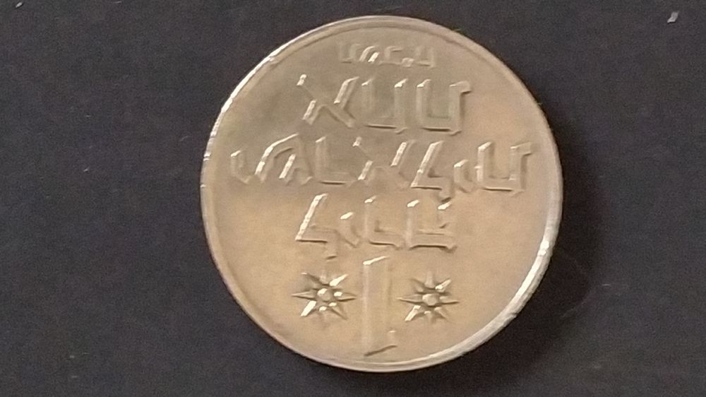 Vintage 1964 Israel 1 Lira Coin with Three Lilies Design | Kaufen auf ...