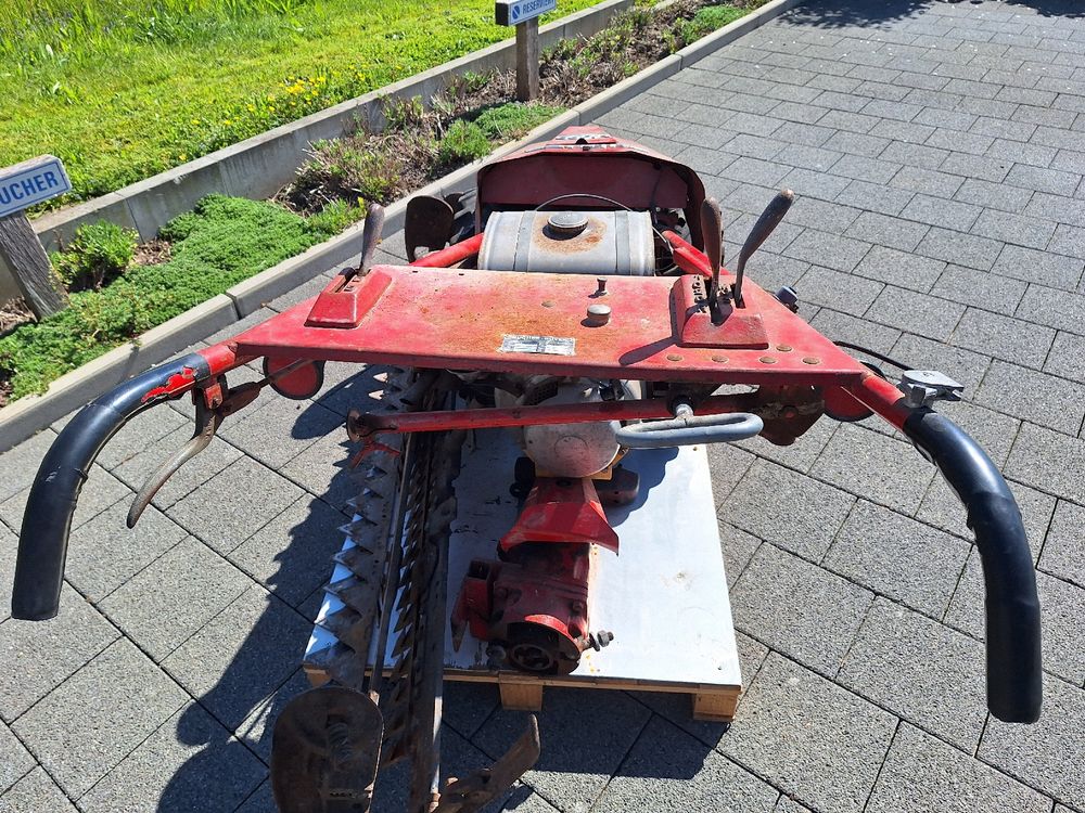 Bucher M600 Motormäher Balkenmäher mit Ersatzteilen (Defekt) in Auw für CHF 360 – nur Abholung ...