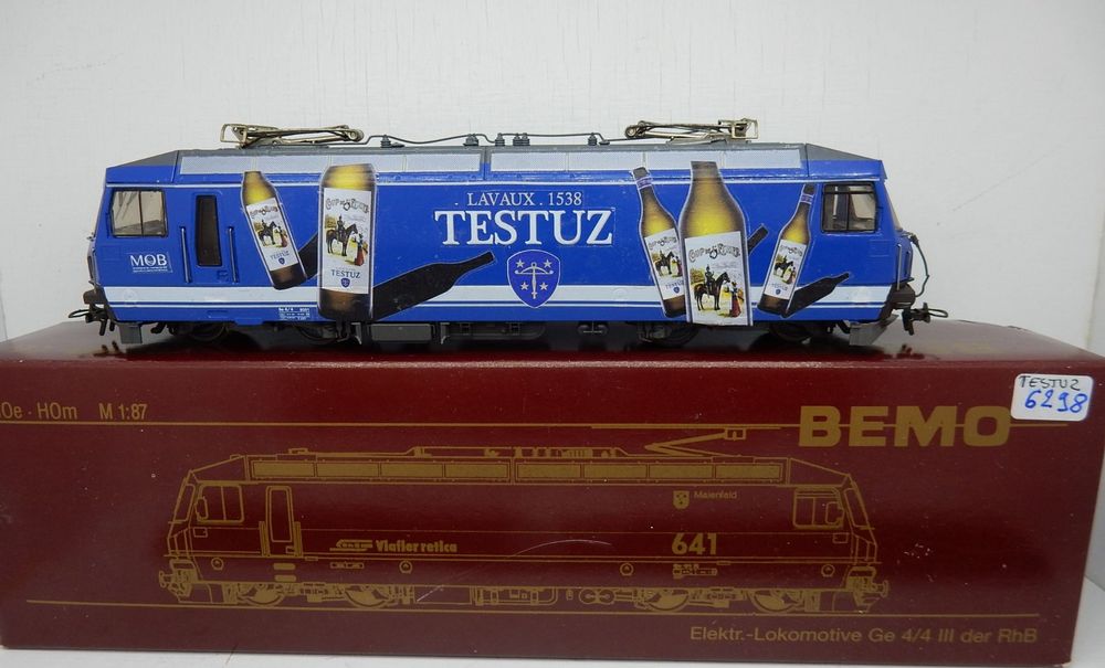 Hom- Bemo - "MOB"- Loc Ge 4/4 III "TESTUZ" Ovp | Kaufen auf Ricardo