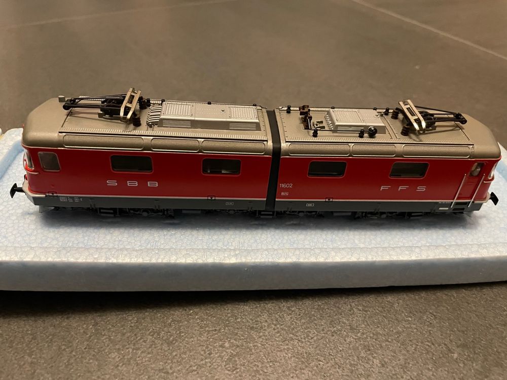 Hag H0 198 Serie Re 6/6 der SBB, WS, digital (Neu (gemäss Beschreibung ...