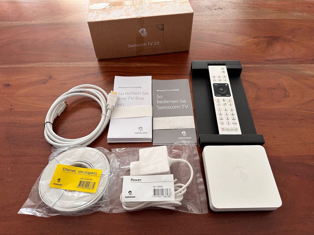 Swisscom UHD TV Box 2.0 (Neu (gemäss Beschreibung)) in Jona für CHF 20 ...