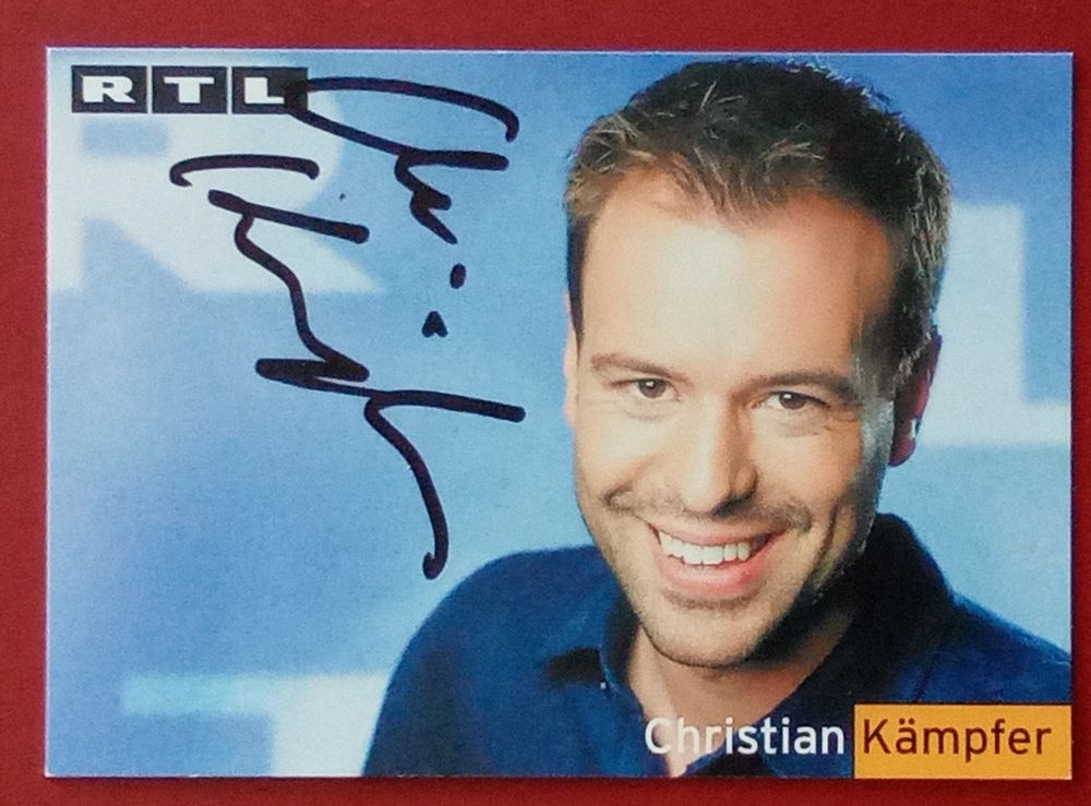 Christian Kämpfer Autogramm signiert Fotopostkarte 10x15cm (Gebraucht) in Bischofszell für CHF 3 ...