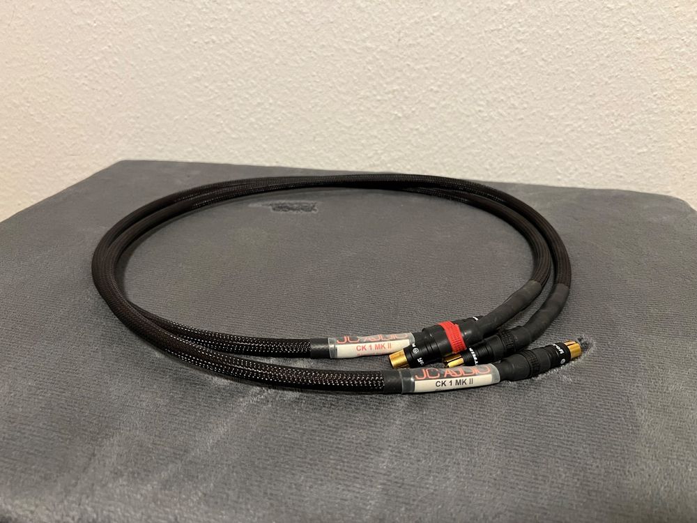 JC AUDIO High End Cinch Kabel CK1 MKII 1m - Neutrik Stecker | Kaufen ...