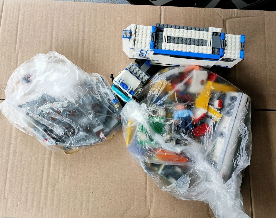 Lego City, lot de pièces détachées en vrac, parfait! (D'occasion) à ...