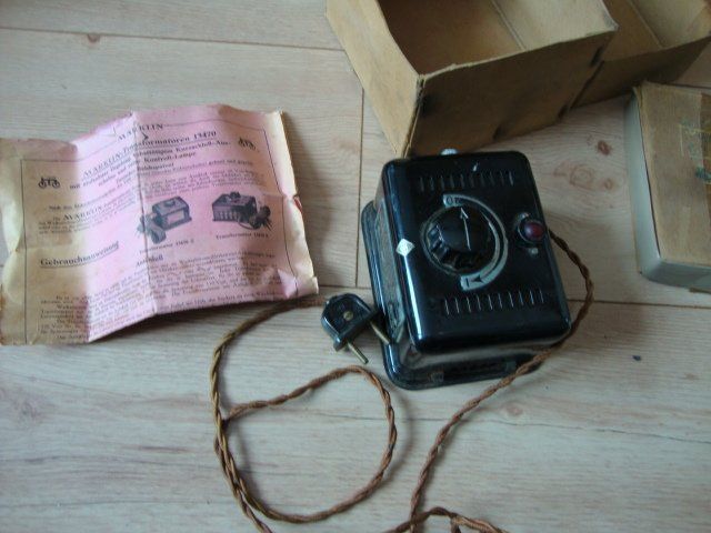 Antik MÄRKLIN Transformator WS Trafo Spur 0 und 00(H0) 13470 (Gebraucht ...