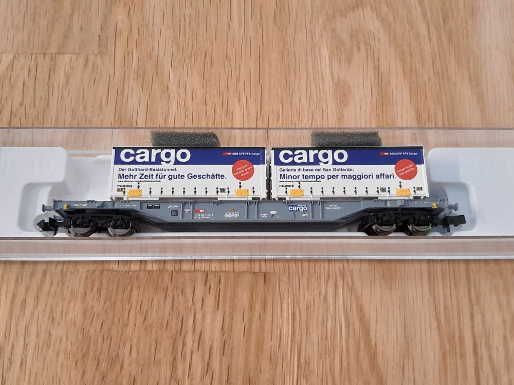 Fleischmann 825209 Containertragwagen SBB Spur N (Neu und originalverpackt) in Rotkreuz für CHF ...