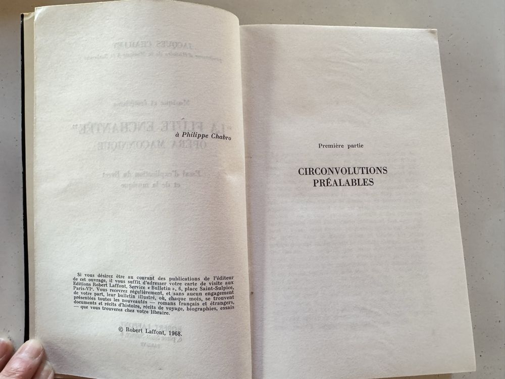 La Flute enchntée Robert Laffont 1968 (Gebraucht) in Tägertschi für CHF ...