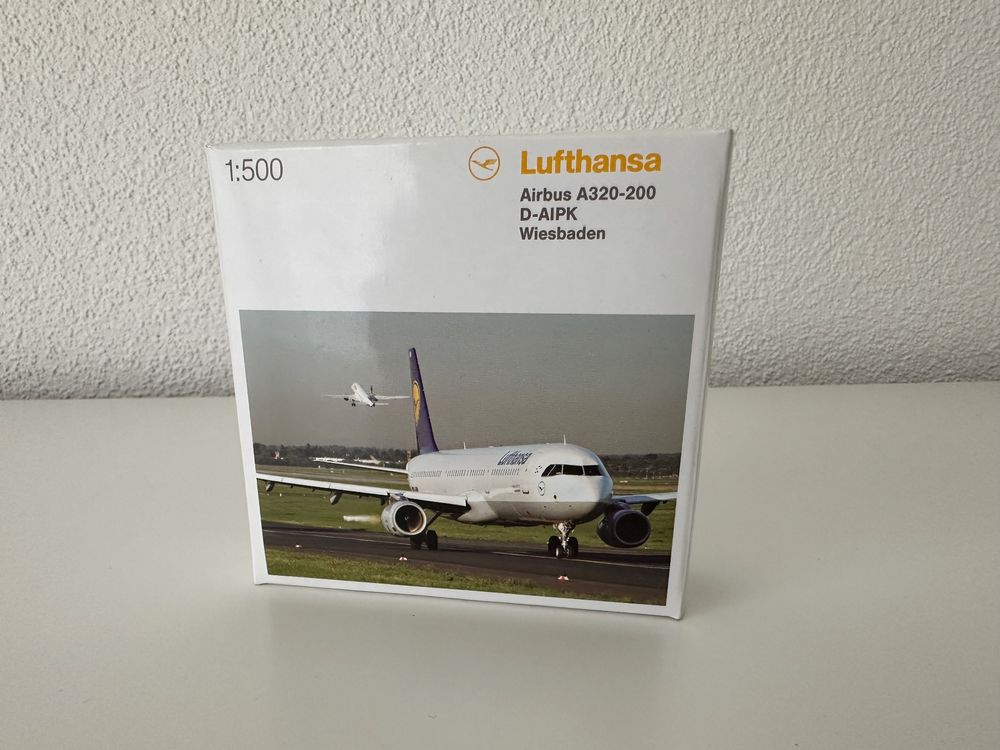 Lufthansa Airbus A320-200 Flugzeugmodell 1:500 Herpa Wings (Gebraucht) in Eglisau für CHF 20 ...