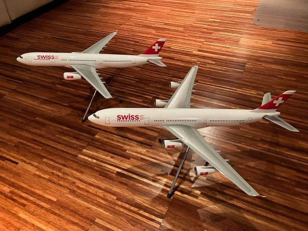 Swiss A330 + A340 Modelle (Gebraucht) in Winkel für CHF 150 – mit ...