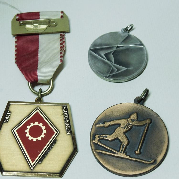 Grosse Sammlung von alten Abzeichen, Pins und Medaillen (Gebraucht) in ...