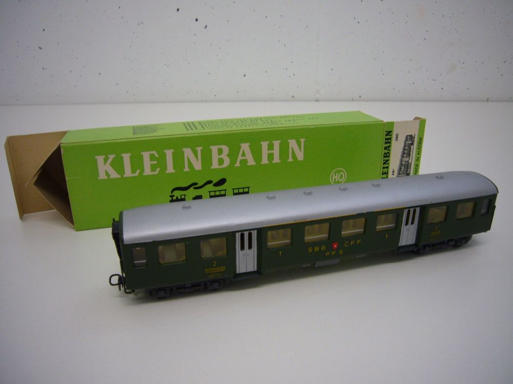 KLEINBAHN Nr. 380, SBB Personenwagen AB4, OVP (Neu (gemäss Beschreibung ...
