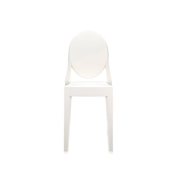 Kartell, chaise Victoria Ghost design by Starck, blanche | Kaufen auf ...