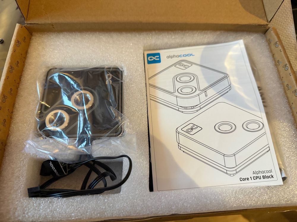 Alphacool Core 1 CPU Block AM4/AM5/LGA1700/LGA1851 (Gebraucht) in ...