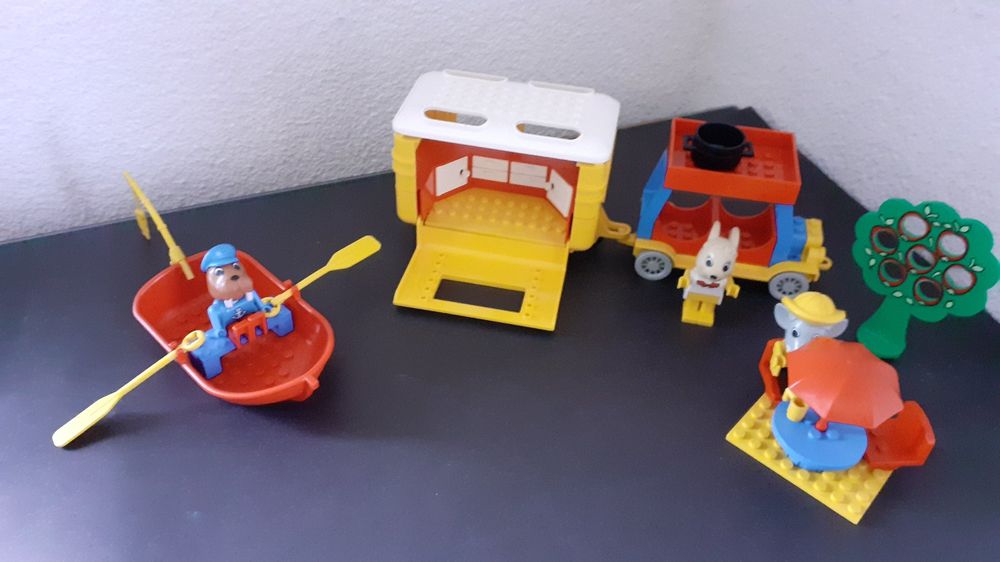 LEGO Fabuland 3680 Wohnwagen mit Boot | Kaufen auf Ricardo