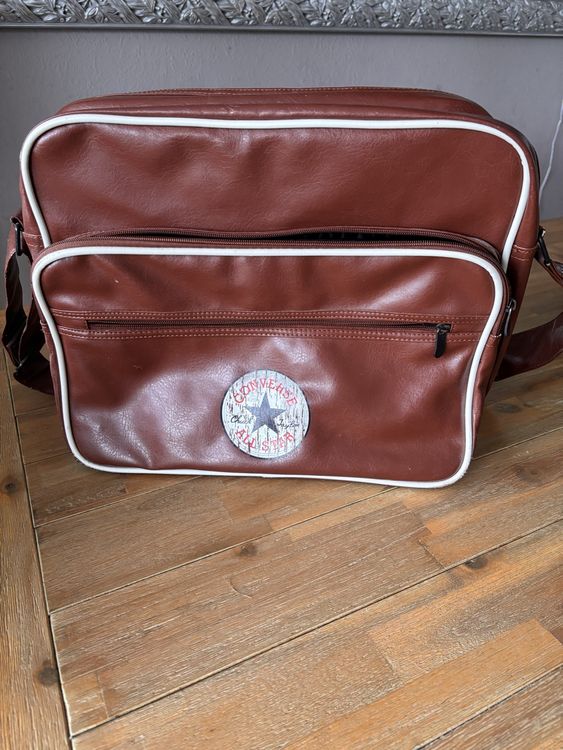 Converse Umhängetasche Braun Vintage Retro Kult (Gebraucht) in ...