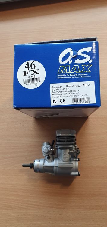 Modellmotor O.S.Max 46 FX No. 15468 (Neu (gemäss Beschreibung)) in Grosswangen für CHF 52 – mit ...
