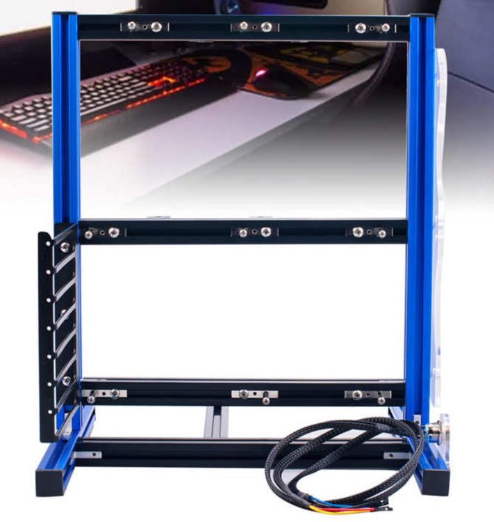 PC Test-Rack f. ITX, mATX, ATX-Mainboards für Privat + Beruf (Neu und ...