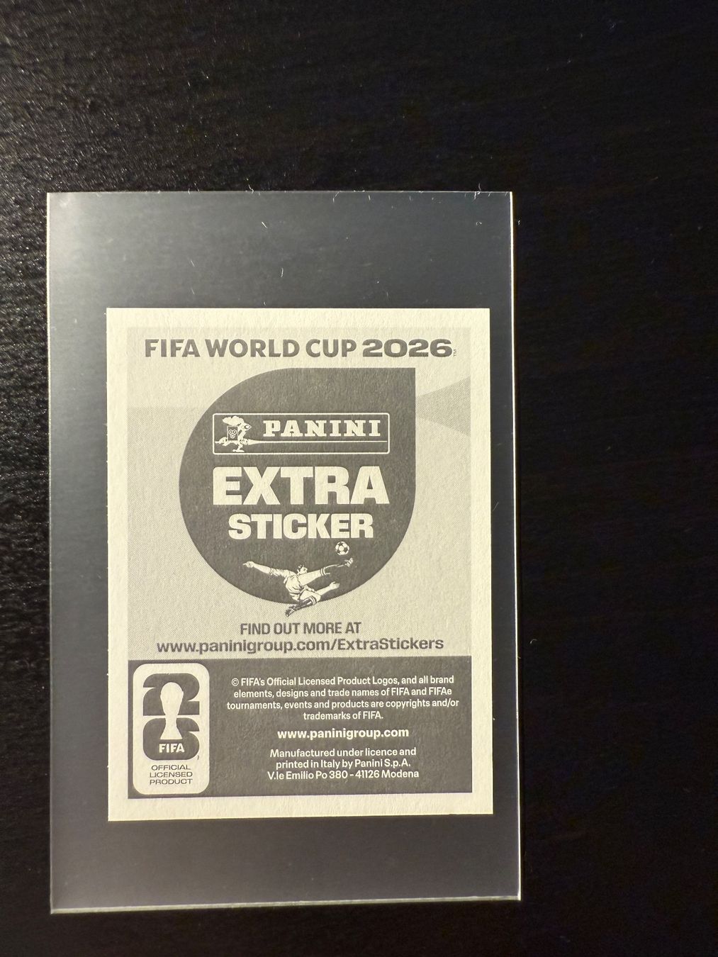 Haaland Panini Extra Sticker gold/or FIFA World Cup 2026 (Neuf (Voir ...