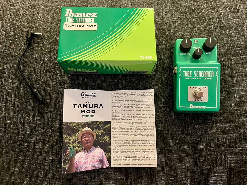 Ibanez TS808 Tube Screamer (TAMURA MOD) (Neu (gemäss Beschreibung)) in Anglikon für CHF 280 ...