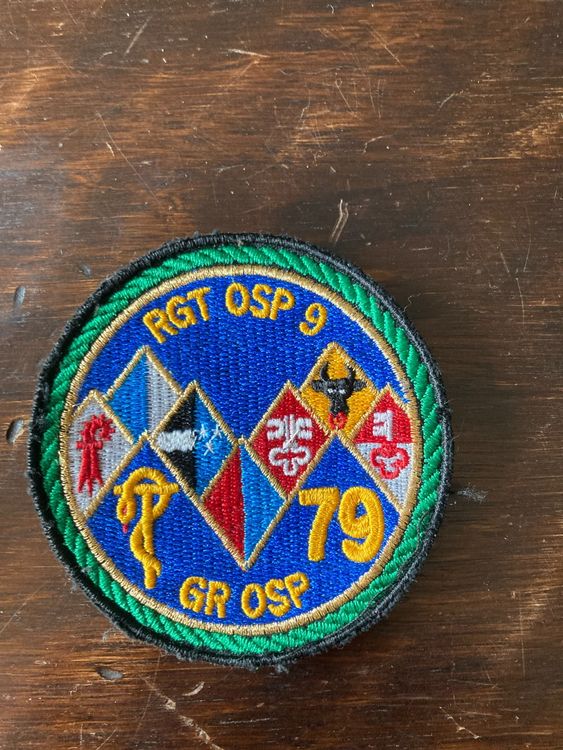 badge esercito svizzero RGT OSP 9 / GR OSP 79 | Kaufen auf Ricardo