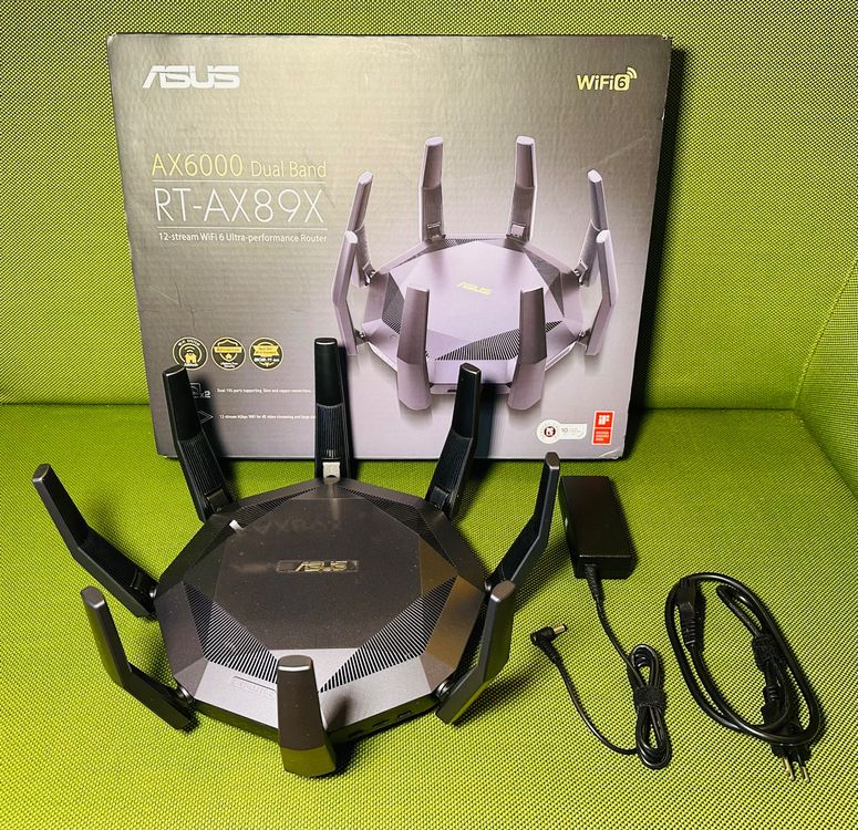 ASUS RT-AX89X - AX6000 Dual-Band WiFi 6 Performance Router | Acheter ...