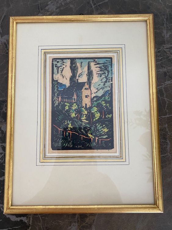 Holzschnitt Signatur HH Heinrich Herzig? (Gebraucht) in Engelburg für CHF 44 – mit Lieferung auf ...