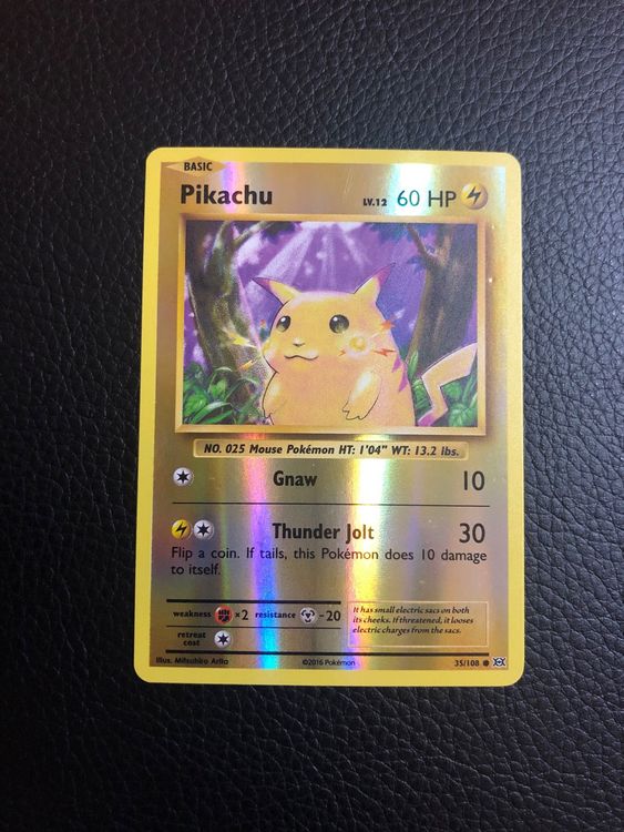 Evolutions Pikachu reverse 35/108 Ab 1 | Kaufen auf Ricardo