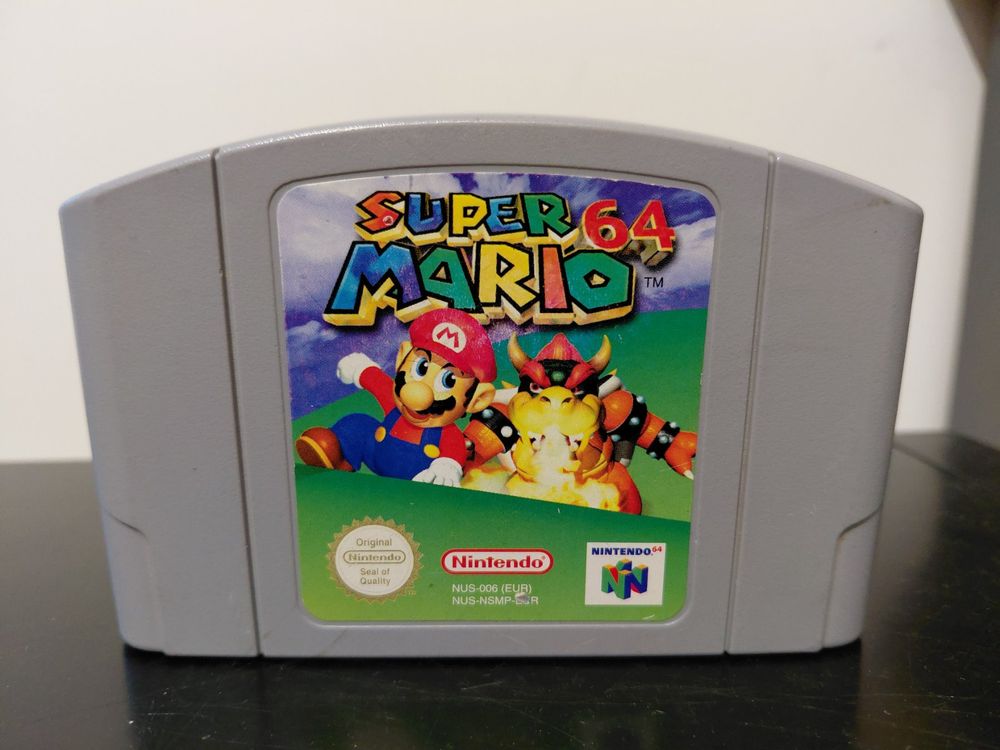 Super Mario 64, N64 (PAL) (Gebraucht) in Uezwil für CHF 28 – mit ...