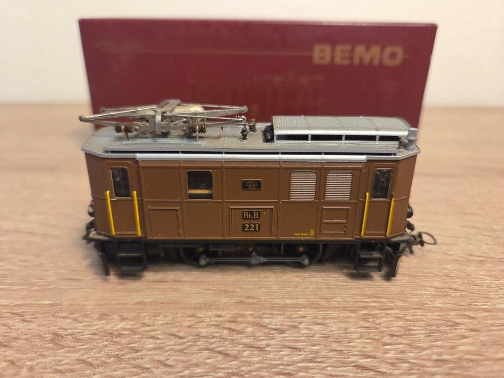 Bemo 1256 121 Stangen E-Lok Ge 2/4 RhB H0m | Kaufen auf Ricardo