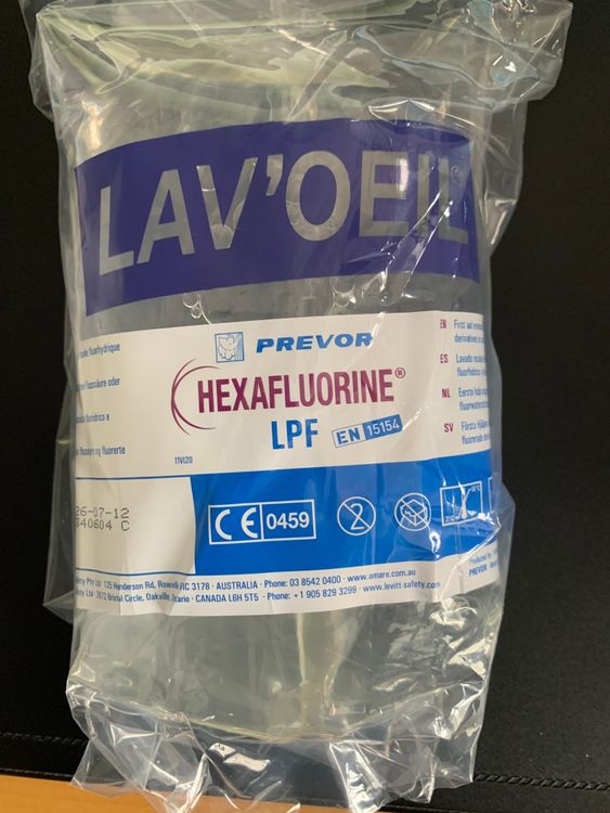 Hexafluorine Augenspüllösung Beutel, 500 ml Nachfüllbeutel (Neu und ...