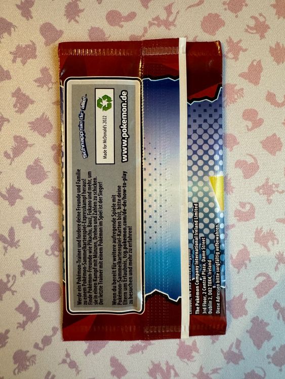 Pokemon McDonalds Expresskampf Booster deutsch neu | Kaufen auf Ricardo