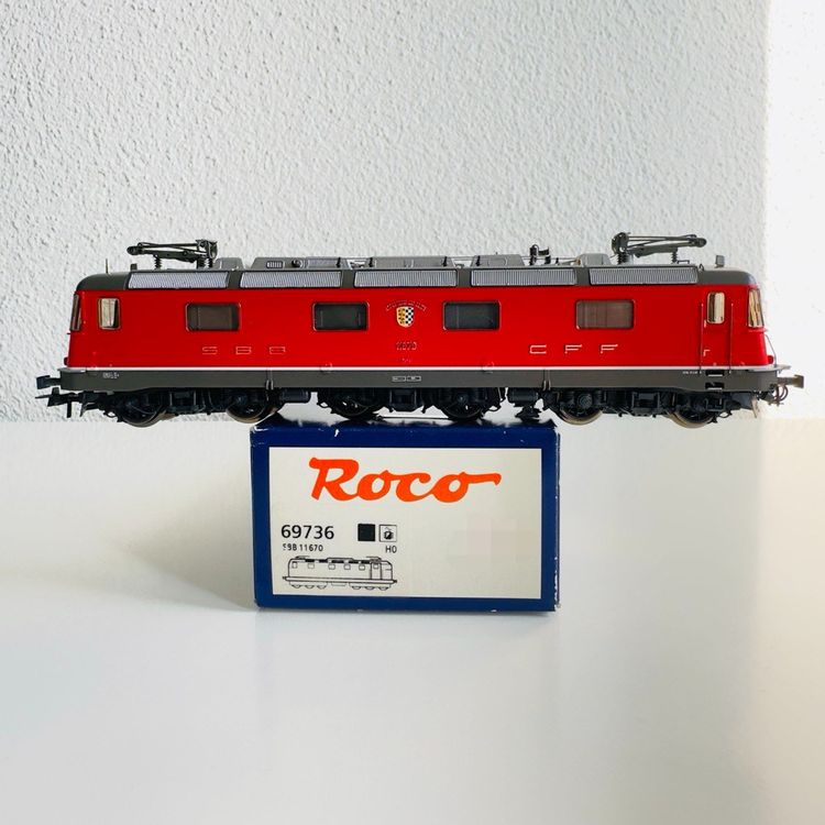 ROCO 69736 SBB Re 6/6 11670 Affoltern am Albis AC HO (Neu (gemäss Beschreibung)) in Dietikon für ...