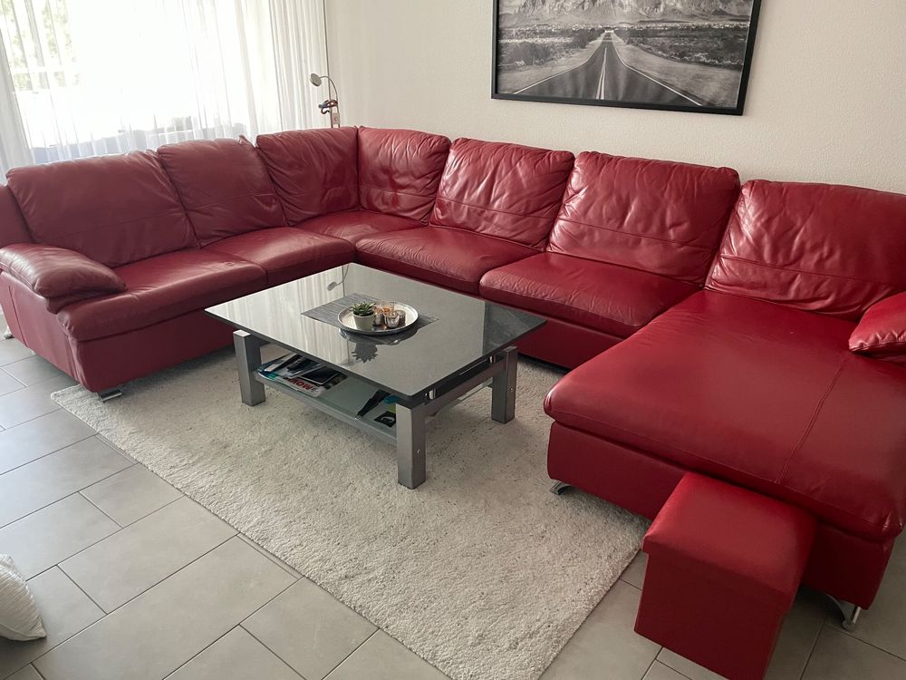 Wohnlandschaft echtleder | Kaufen auf Ricardo