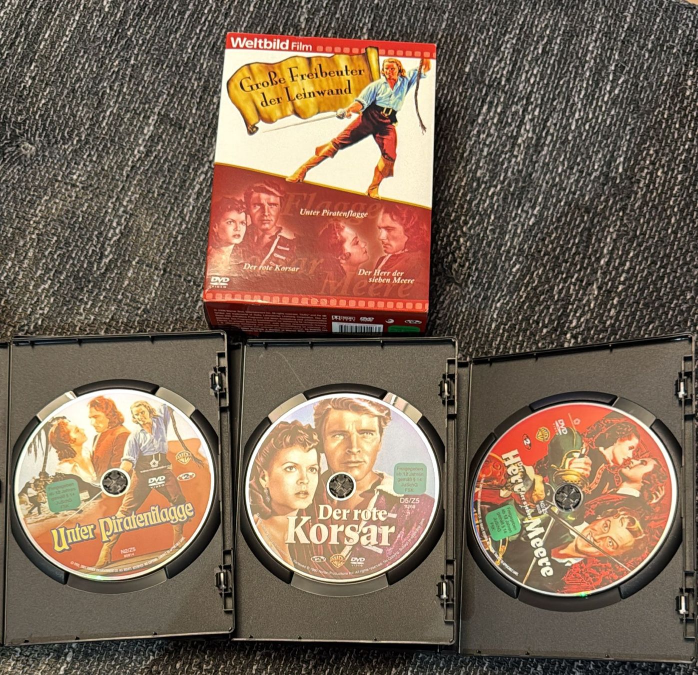 GROSSE FREIBEUTER DER LEINWAND 3 DVDS BLU-RAY (Gebraucht) in Zürich für ...