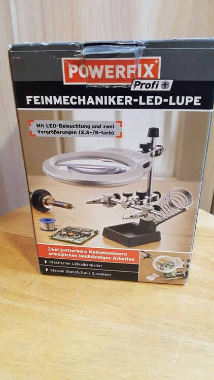 Powerfix Profi mit LED Lupe Schnäppli (Neu (gemäss Beschreibung)) in ...