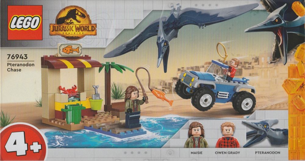 LEGO 4+ JURASSIC WORLD 76943 PTERANODON CHASE new (Neu und ...