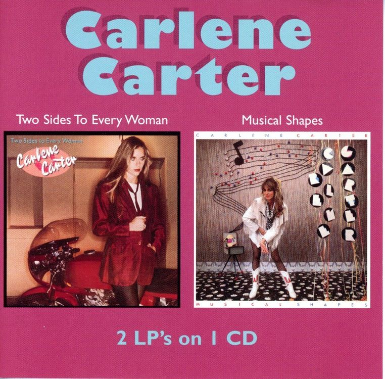 CD - CARLENE CARTER Two Sides of Every Woman/Musical Shapes (Gebraucht ...