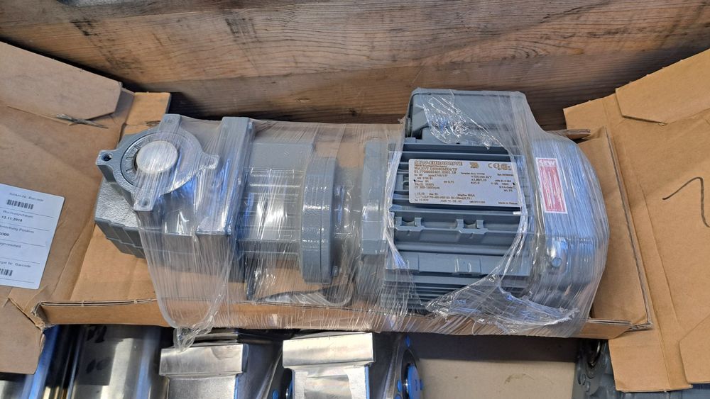 Getriebemotor Spiroplan bis 0.6m/s 60Hz WA37/TDRN80MK4/TF (Neu (gemäss Beschreibung)) in ...