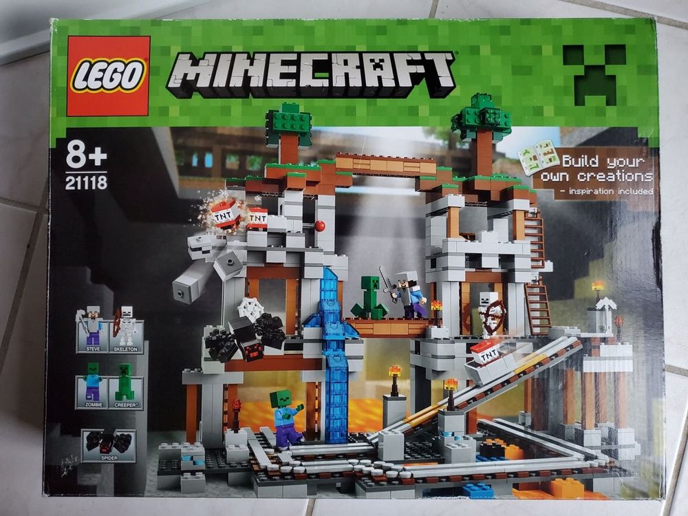 Lego Minecraft 21118 Die Mine (Gebraucht) in Halten für CHF 91 – mit Lieferung auf Ricardo kaufen