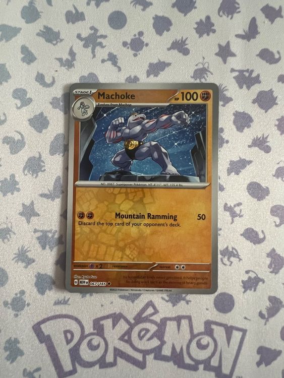 Pokémon 151 Machoke Reverse EN | Kaufen auf Ricardo